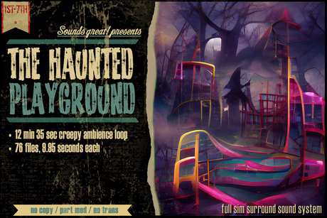 Second Life Marketplace - POV: The Haunted Playground - Full Sim Surround Sound System